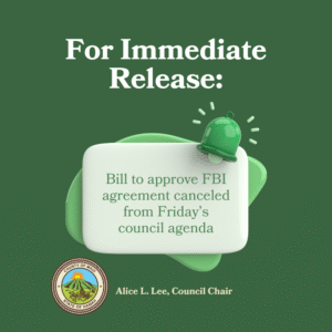 Bill to approve FBI agreement canceled from Friday’s council agenda ...