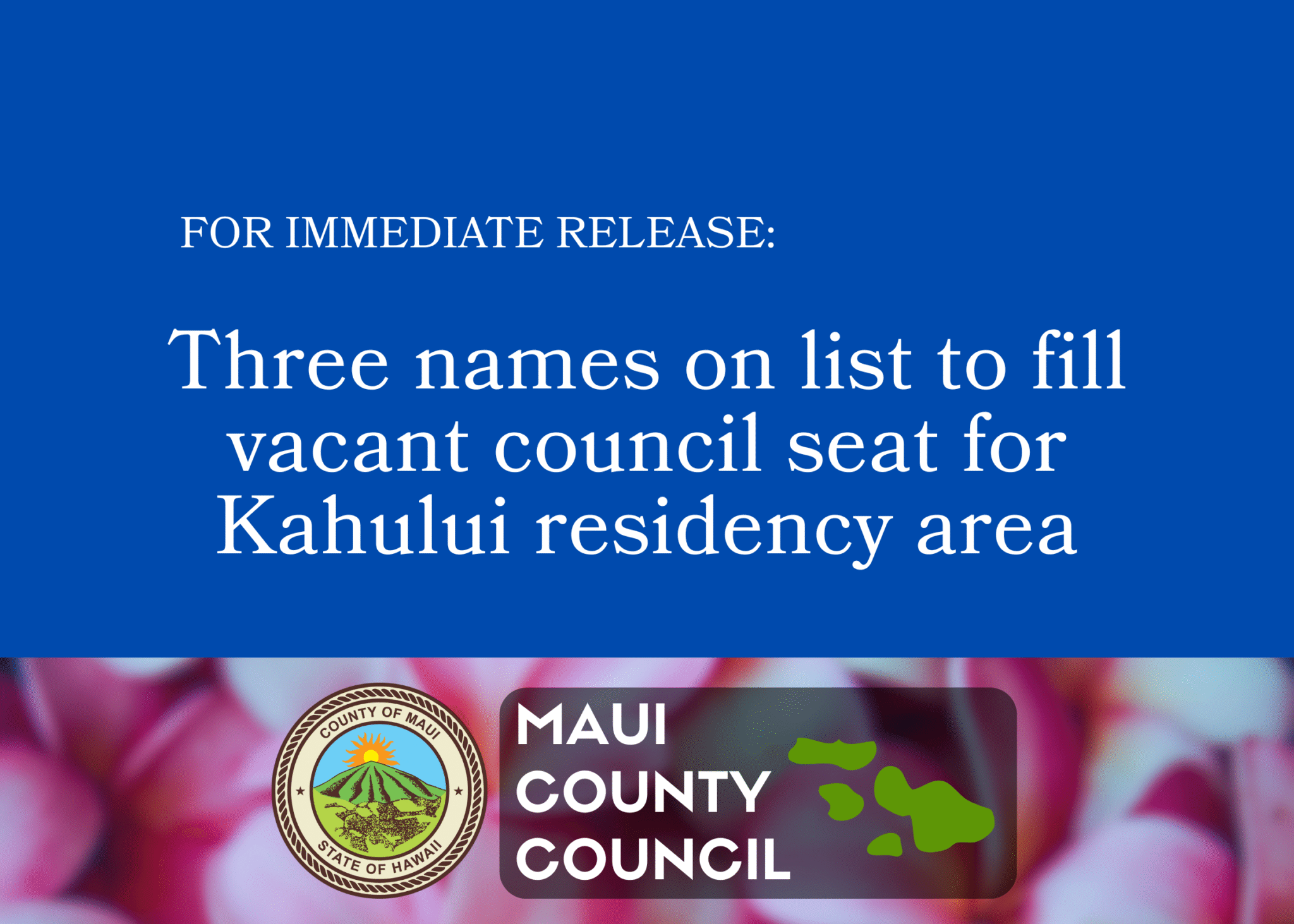 Maui County Council – News and events from the Maui County Council